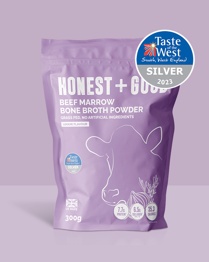 Premium Beef Marrow Bone Broth Powder (Grass-Fed) | Award Winning ...